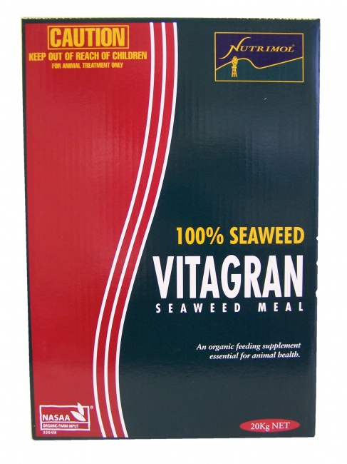 NUTRAMOL VITAGRAN SEAWEED MEAL 20KG - Garrard's Horse and Hound